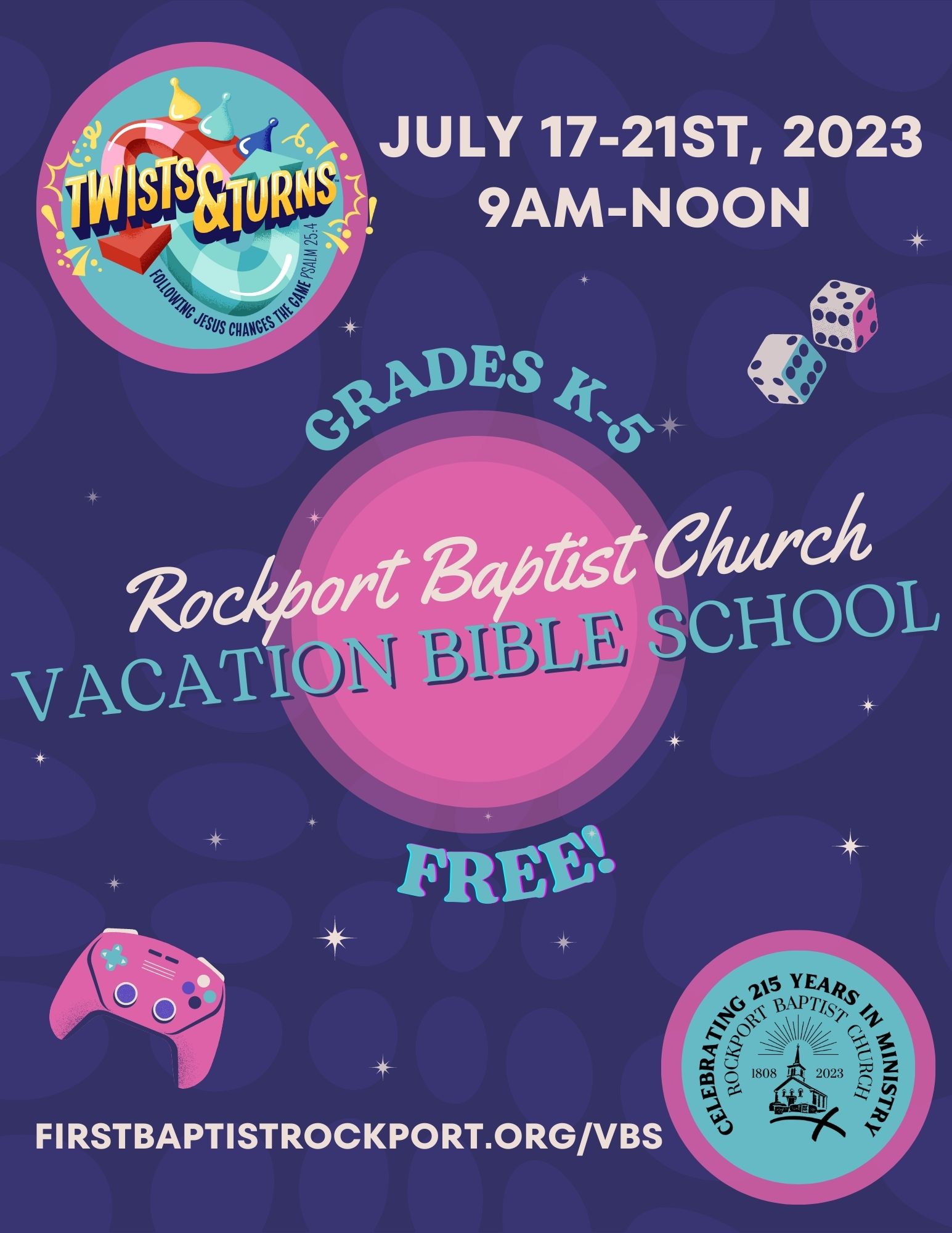 Copy of VBS 2023 Poster | First Baptist Church of Rockport
