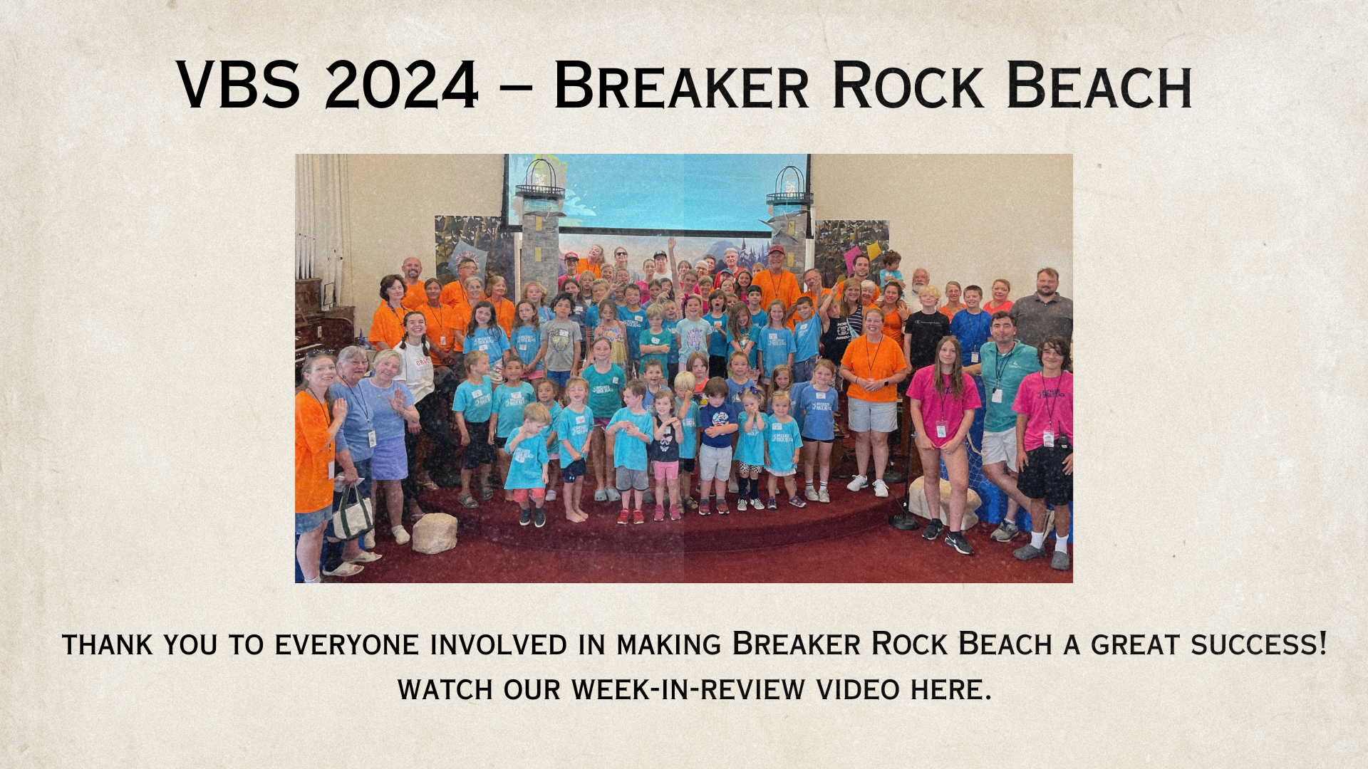vbs 2024 | First Baptist Church of Rockport